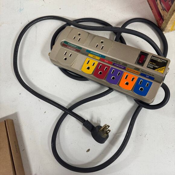 Monster Power | Other | Monster Power Home Theatre Powercenter Ht80 ...